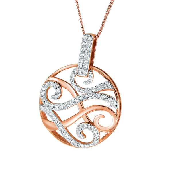 “Embrace” Crystal Pendant - toscow sydney